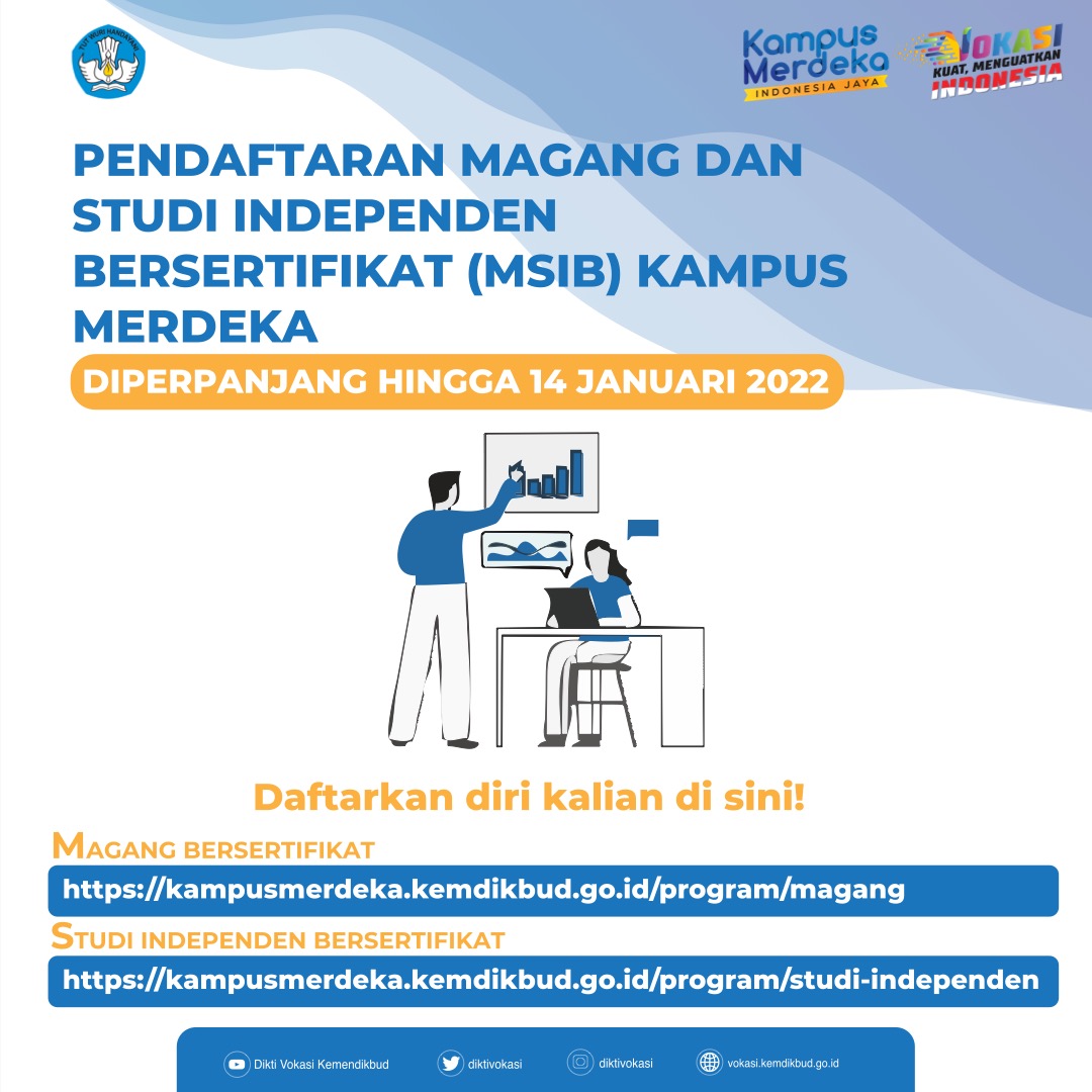 Pendaftaran Magang dan Studi Independen Bersertifikat (MSIB) Kampus Merdeka - Career Development ...
